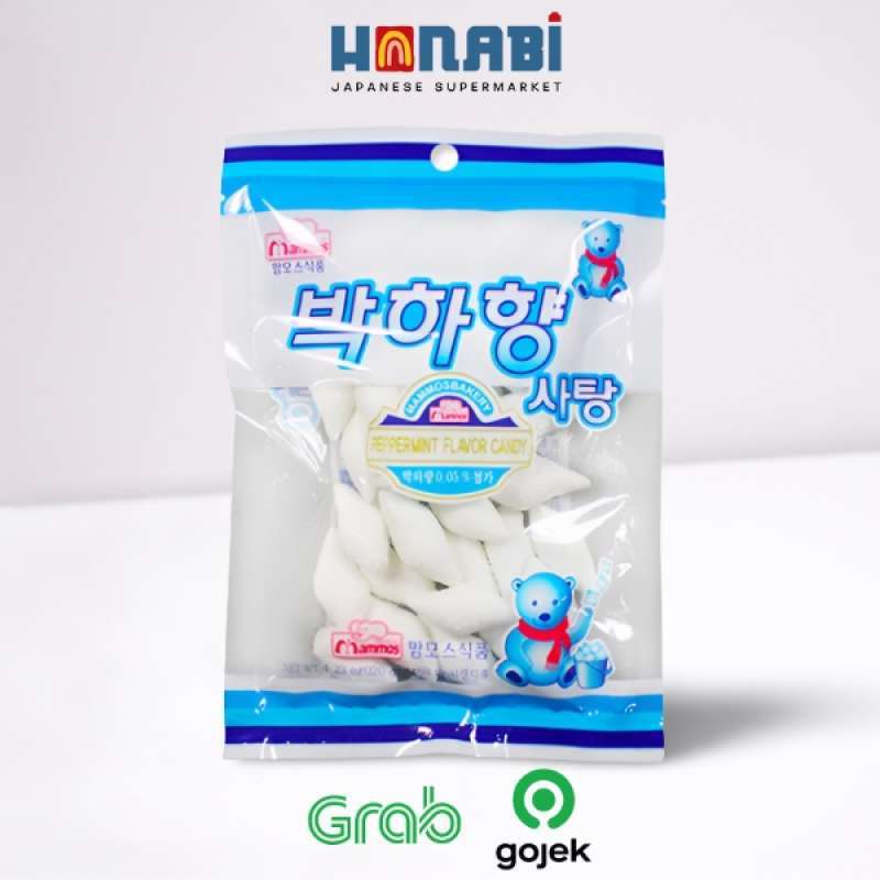 Jual Mammos Peppermint Flavor Candy 100g - Permen Rasa Mint Made In ...