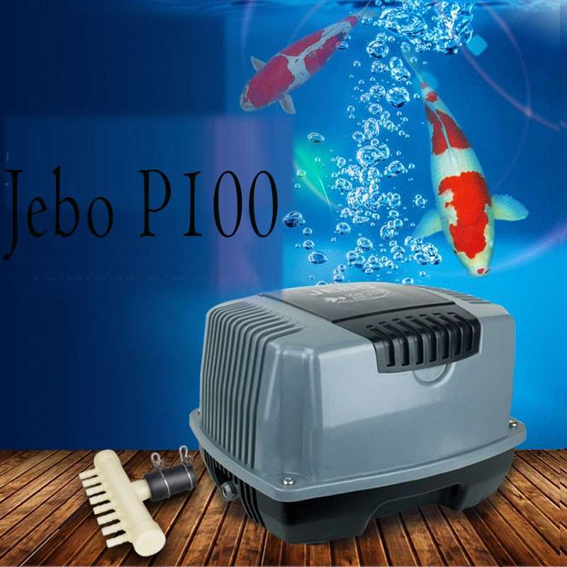 Jual Jebo P100 Aerator Pompa Udara Kolam Ikan Koi Hiblow High Power di ...
