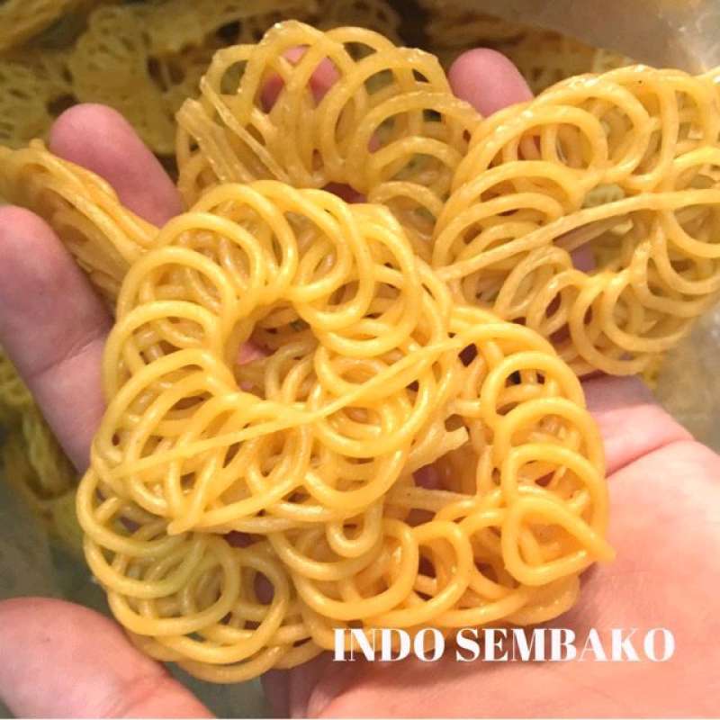 Jual kerupuk mawar kuning rasa bawang 5kg/kerupuk mawar kuning cap kuda ...