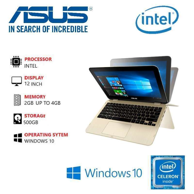 Promo [sale] Notebook Asus Flip Touchscreen 12 Inch Ram 4gb Ssd 256gb ...