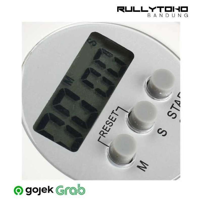 Promo 04F2 - Timer Masak Dapur 5 Color Digital Alarm Minimalis Time ...