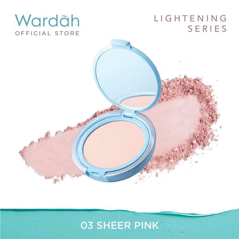Jual Wardah Lightening Powder Foundation Light Feel - Bedak Yang ...