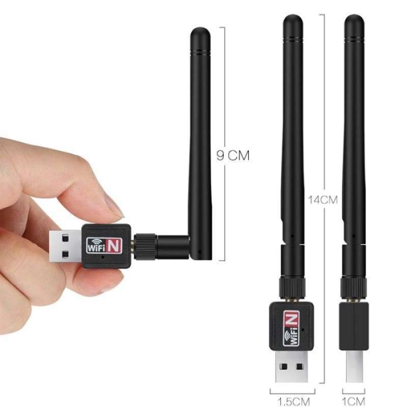 Promo Usb Wifi 150mbps + Antena Wireless Adapter 802.iin 150mbps Antena ...