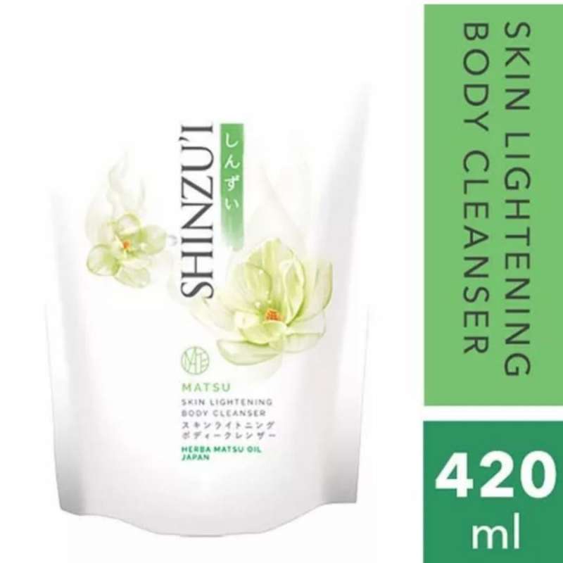 Jual Shinzui lightening body wash Matsu sabun cair refill 420 ml di ...