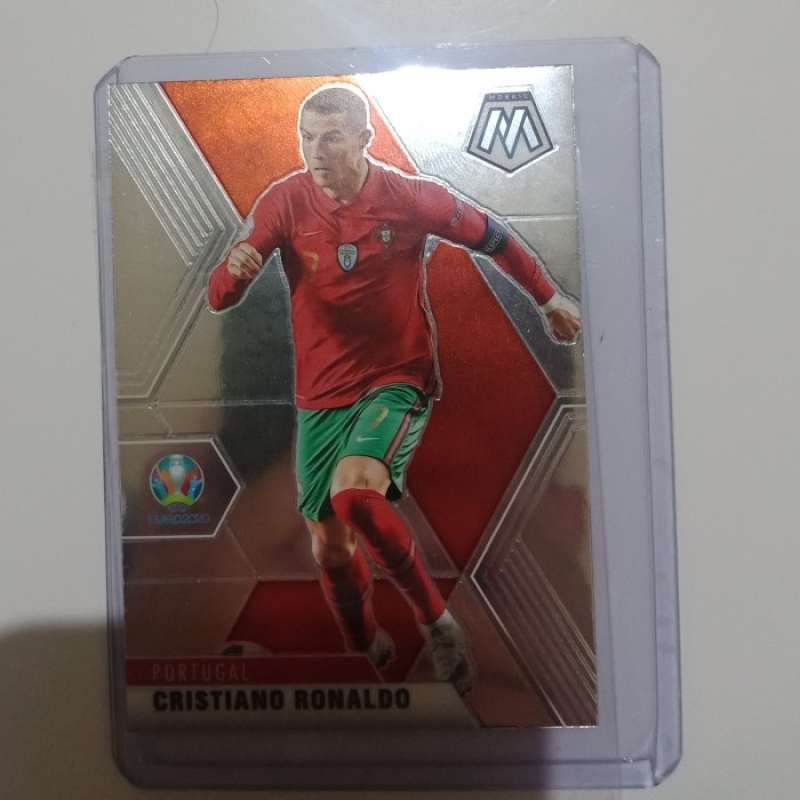 Promo Kartu Bola Soccer Cards Mosaic Euro Cristiano Ronaldo Cr7 ...