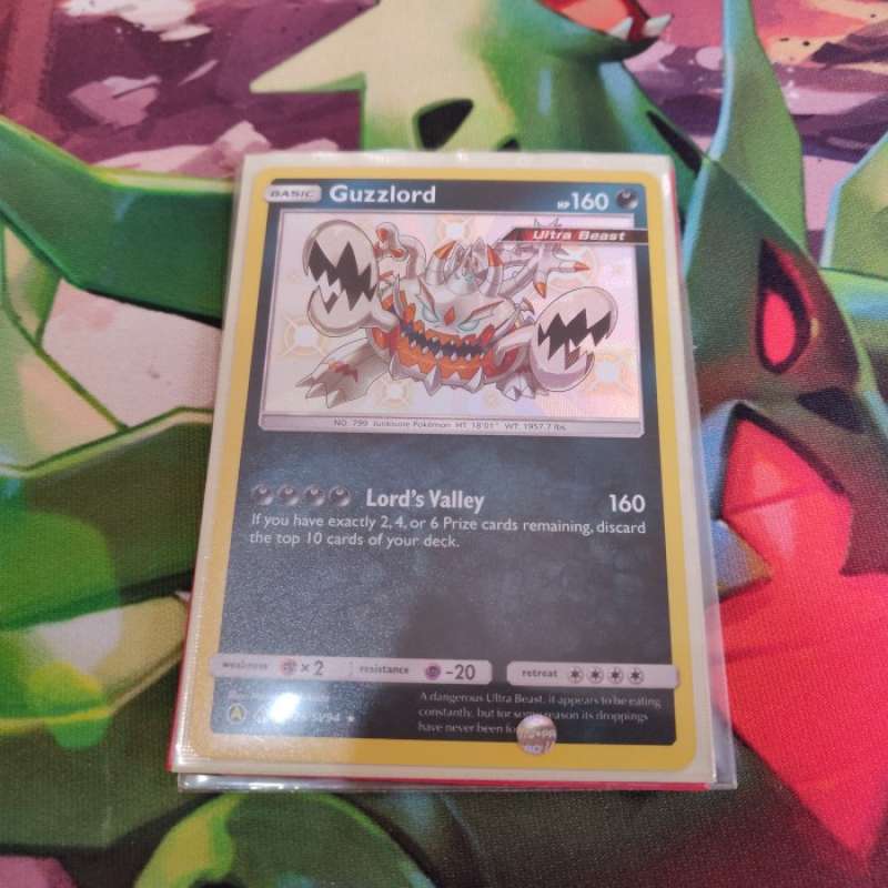 Promo Kartu Pokemon Tcg En Guzzlord Shiny Rare Sun Moon Hidden Fates ...