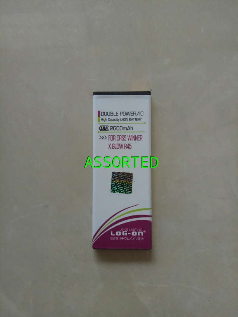 Promo Baterai/battery Log On Double Power Evercoss Winner X Glow R45 ...