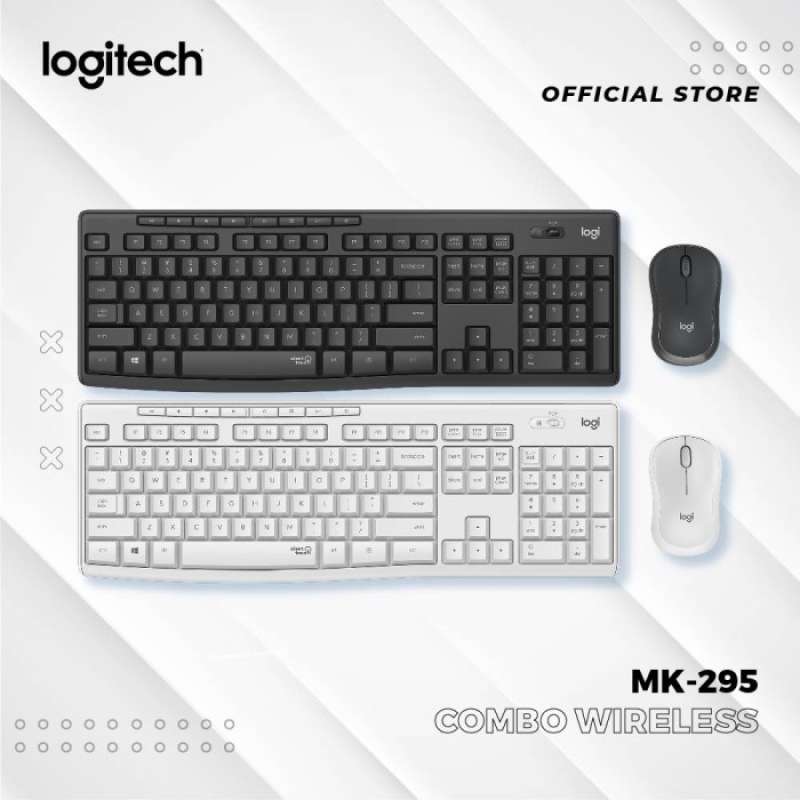 Jual Logitech Mk295 Silent Wireless Combo Keyboard Dan Mouse Di Seller New Vision Pondok Kopi