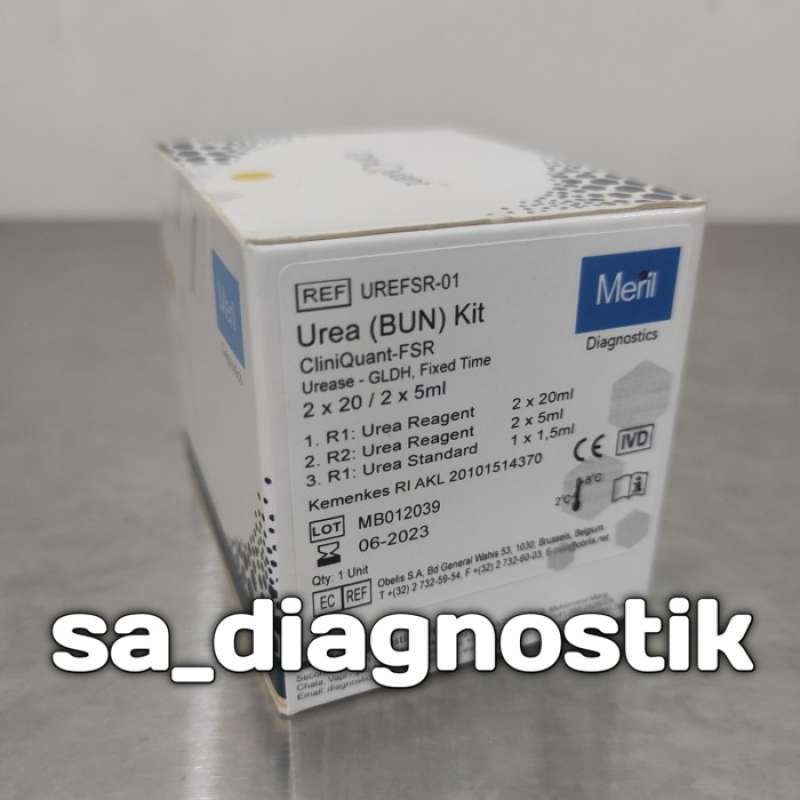 Jual reagen urea bun 2x25ml Meril | 50ml di Seller Nusa Berkah - | Blibli