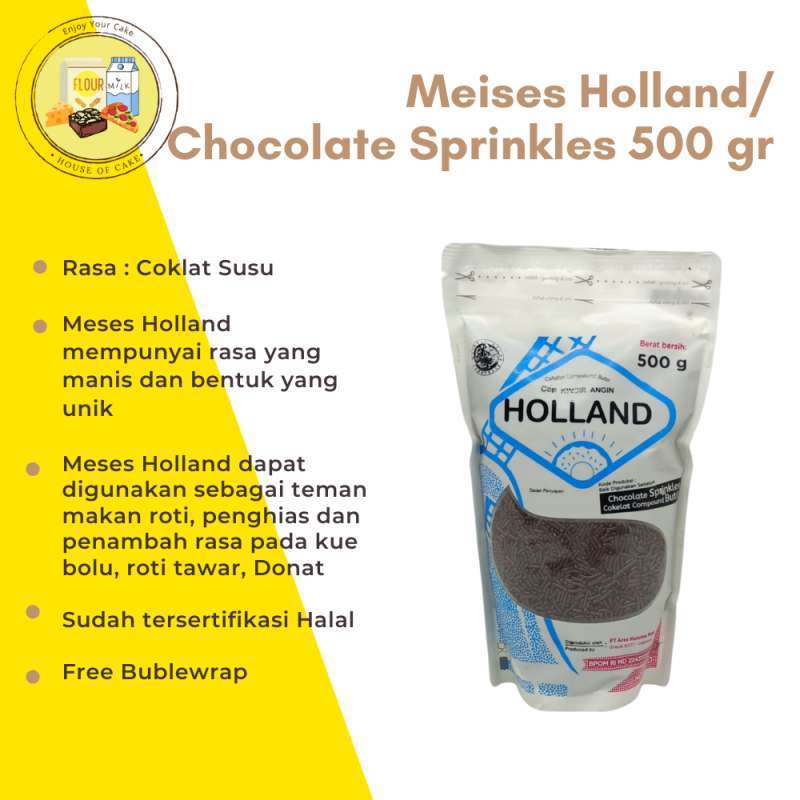 Jual Meses Holland - Chocolate Sprinkles 250gr - 500gr Di Seller House ...