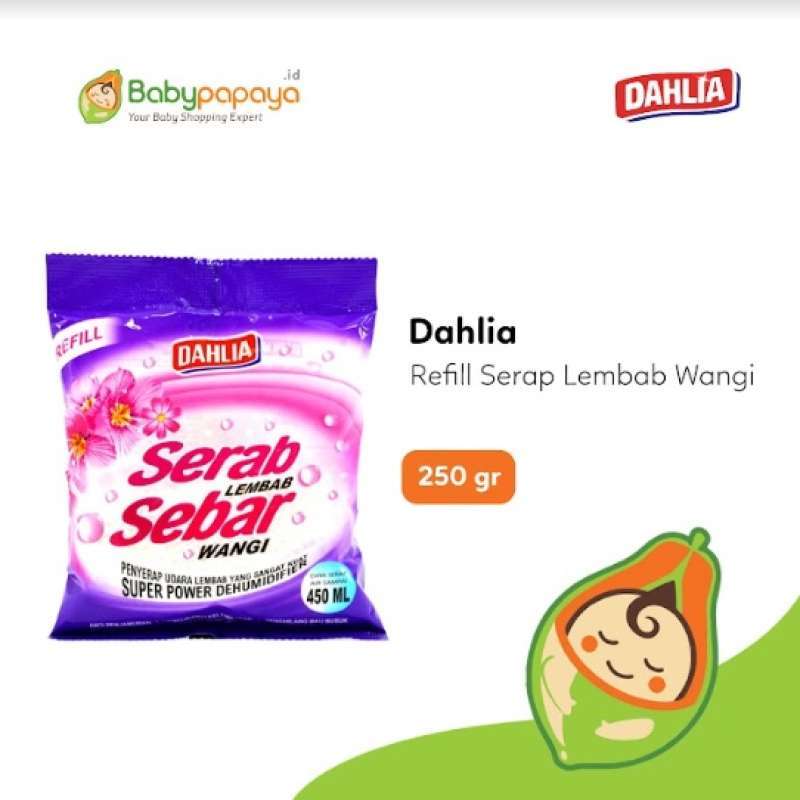 Promo DAHLIA Refill Serab Lembab Wangi 250gr Diskon 26% di Seller ...