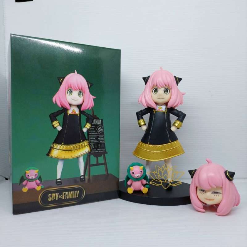 Jual Anime Spy X Family Anya Loid Yor Forger Qposket Action Figure ...