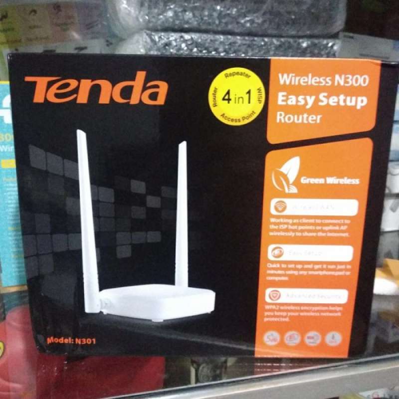 Jual Tenda N301 Router Wireless di Seller NEW VISION - Kota Jakarta Timur, DKI Jakarta | Blibli