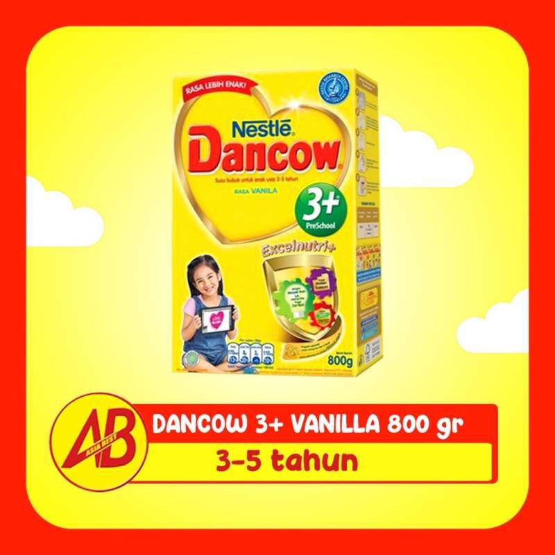 Jual DANCOW 3+ VANILLA 800 GR di Seller Asia Best Mart - Jl. Kapten ...