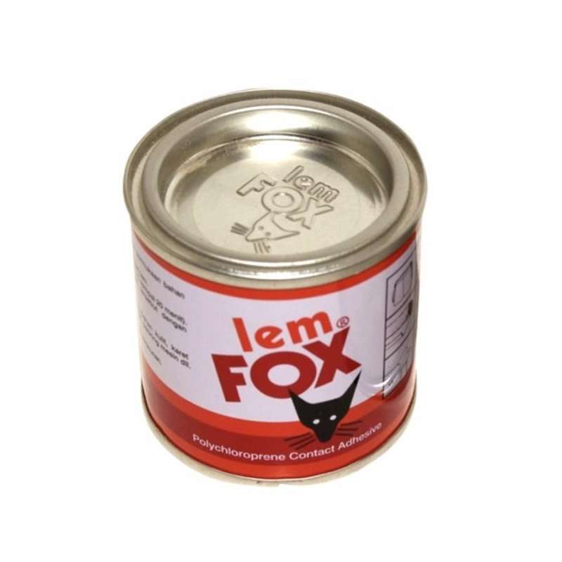 Jual LEM FOX KUNING 70 GR LEM KARPET SENDAL KULIT KAYU HPL KARET LEM ...