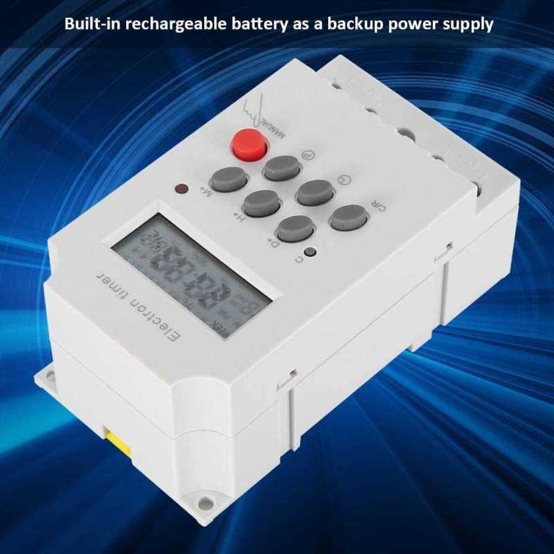 Promo Kampa Mcb Power Timer Programmable Time Switch Relay 25a 220v ...