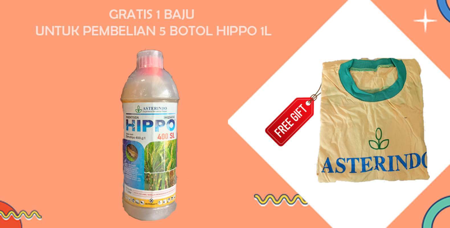 Jual INSEKTISIDA HIPPO 400SL 1L di Seller Inti Pertanian - Sampali, Kab ...