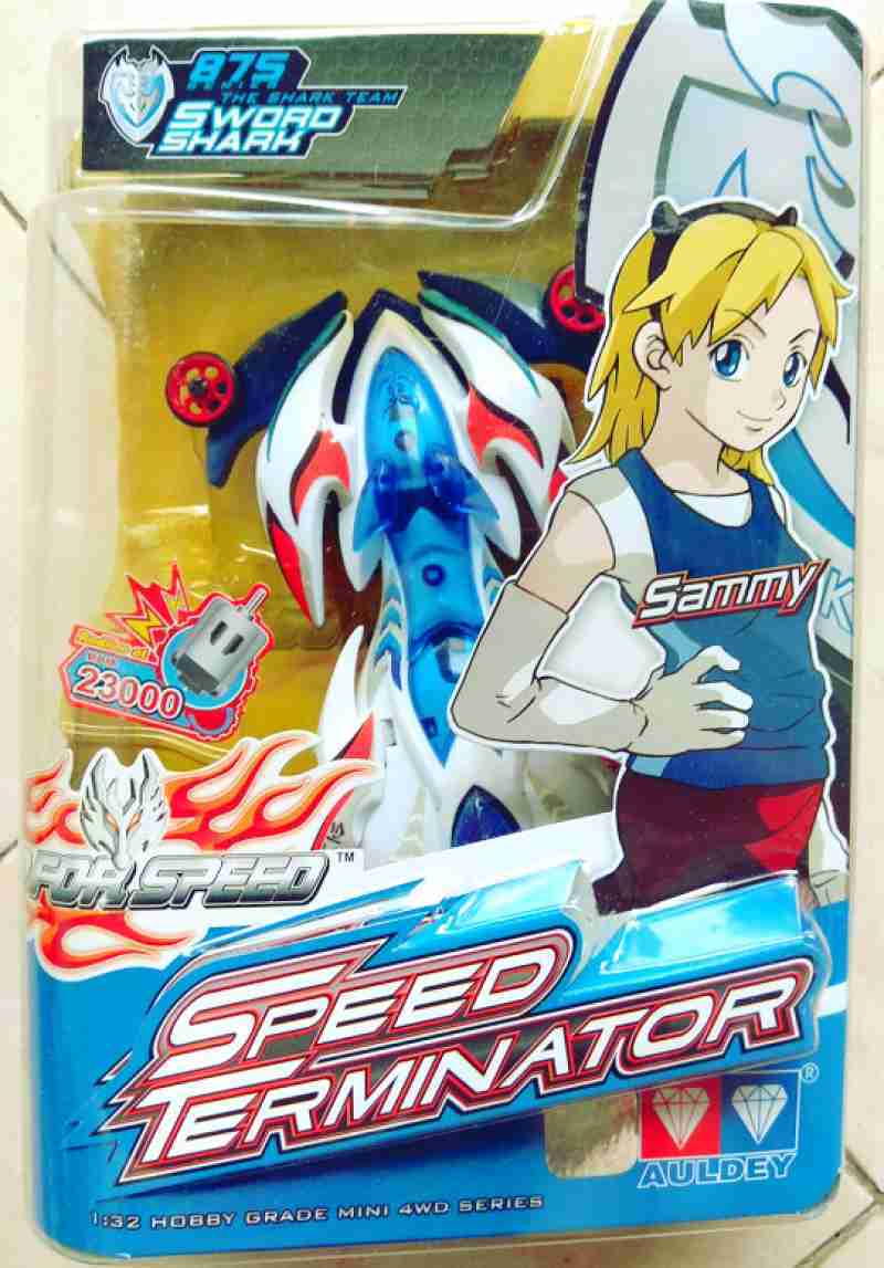 Promo Tamiya Auldey 875 Sword Shark Speed Terminator Series Original ...
