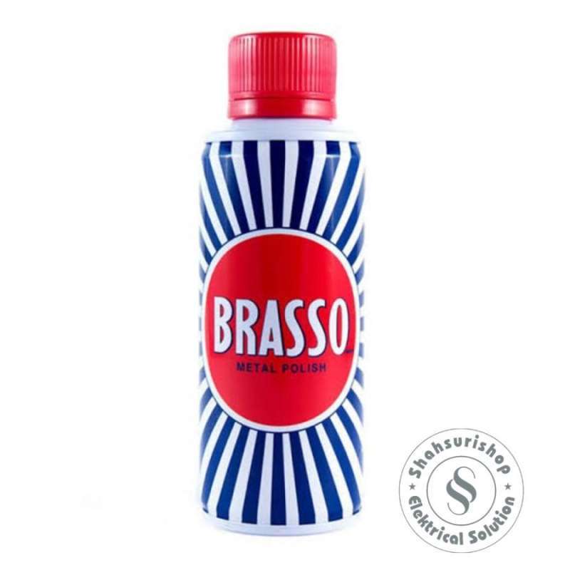 Jual Brasso Metal Polish 200 Ml Cairan Poles Pengkilap Logam Besi