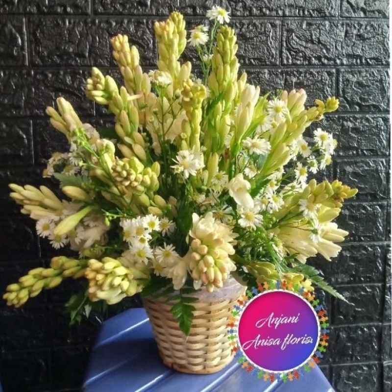 Jual NEW RANGKAIAN BUNGA MEJA SEDAP MALAM/BUNGA PENGHARUM RUANGAN/BUNGA ...