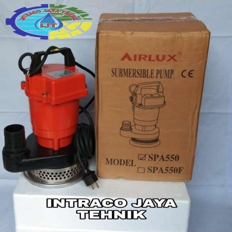 Jual Pompa celup Airlux/ SPA550 kolam ikan di Seller Intrasco jaya teknik 2 - Kota Jakarta Barat ...
