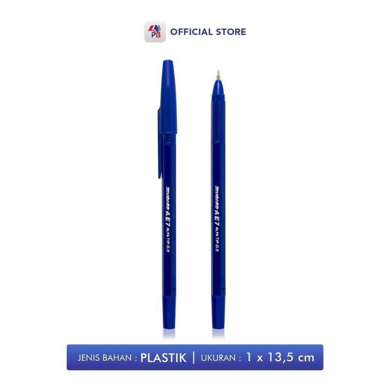 Jual Pulpen / Bolpoin / Ball Pen Standard Ae7 0.5 Mm Merek Bolpen No 1 ...