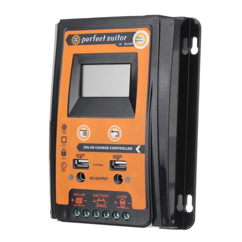 Jual Pengontrol Tenaga Surya MPPT PWM 30A. Regulator Panel Surya 12V-24V Sistem Panel Surya IP32 ...