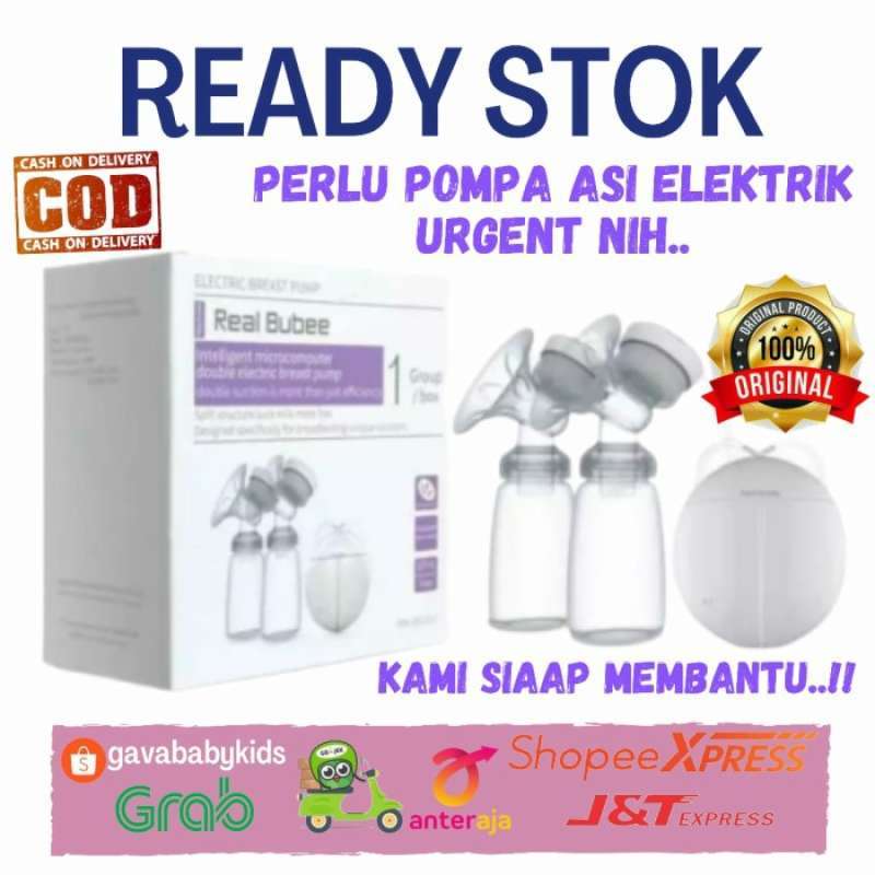 Promo Real Bubee Pompa Asi Elektrik Double Pump Diskon 7% di Seller Gensthetic JMP - Pejagatan ...
