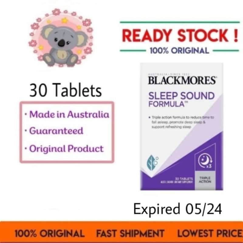 Jual Blackmores sleep sound formula 30 tablets di Seller Anes Medika ...