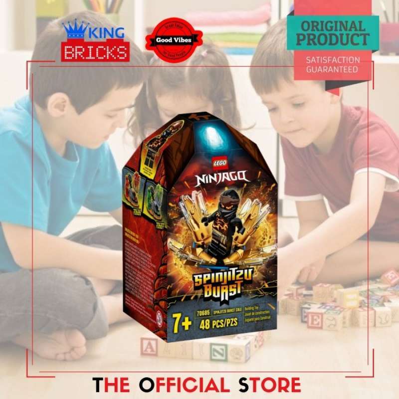 Promo LEGO 70685 Spinjitzu Burst Cole NINJAGO Mainan Anak Film Kai ...