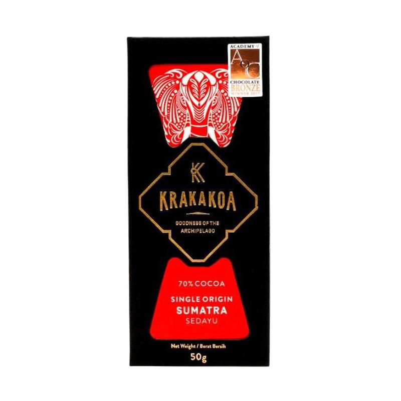 Jual KRAKAKOA 70% Cocoa Single Origin Sedayu Sumatra [50 g] di Seller ...