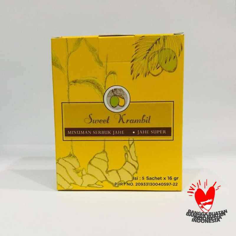 Promo Sweet Krambil Jahe Super| Sachet isi 5| Gula Kelapa| Instan Bubuk ...