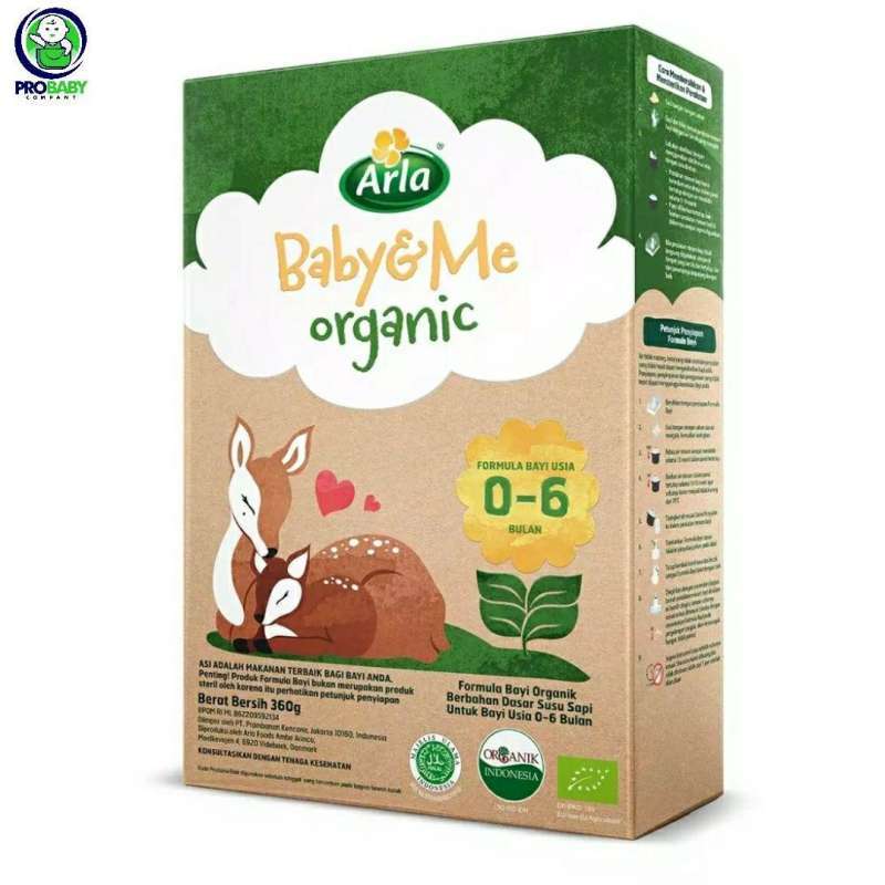 Jual Arla Baby & Me Organic - Susu Formula Bayi 0-6 Bulan 360gr di ...