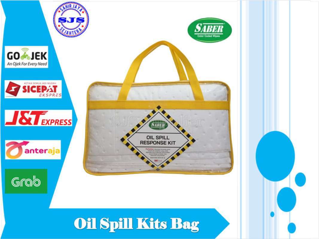 Jual Oil Spill Kit 10 Liter Oil Spill Kit 10L Kemasan Soft Bag Saber di ...