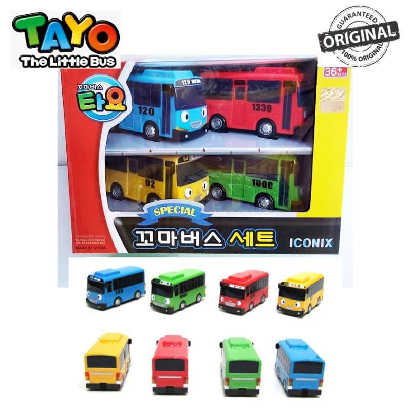 Jual Tayo The Little Bus TYT112002 Mini Cars Tayo Gani Rani Rogi Korea ...