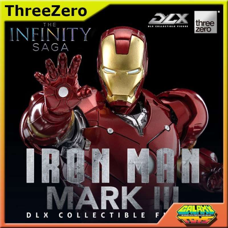 Jual ThreeZero 3A Marvel Studios: The Infinity Saga DLX Iron Man Mark 3 ...