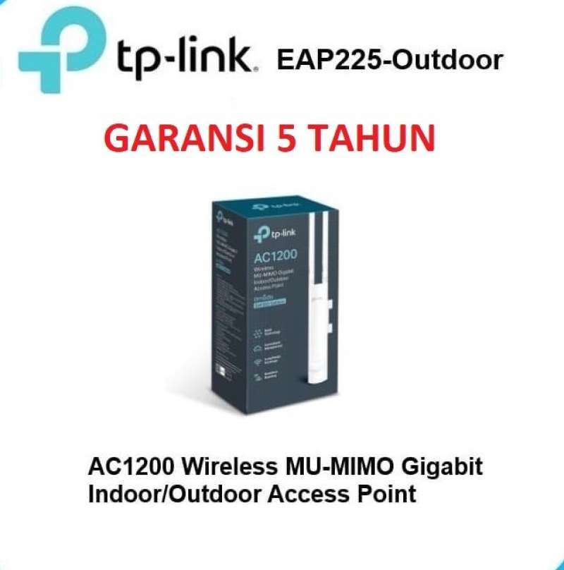 Jual TP-Link EAP225 Outdoor AC1200 Wireless MU-MIMO Gigabit Indoor ...