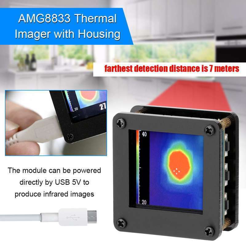 Jual AMG8833 IR 8*8 Infrared Thermal Imager Array Sensor Suhu 7M ... Jual AMG8833 IR 8*8 Infrared Thermal Imager Array Sensor Suhu 7M ...