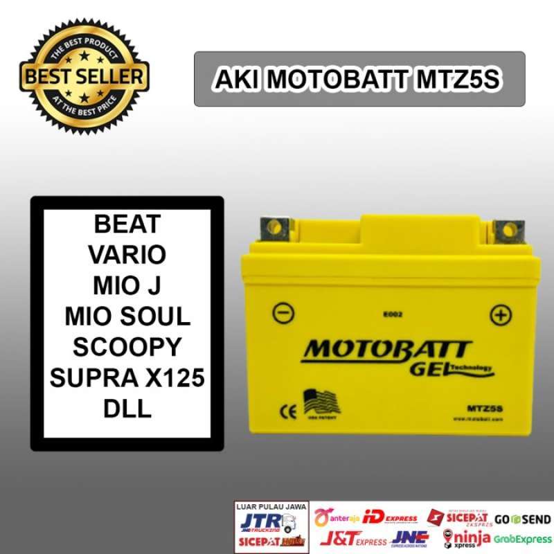 Jual Aki Motor Honda Beat Aki Motobatt Gel Mtz5s Original Di Seller Akipedia - Kalideres, Kota ...