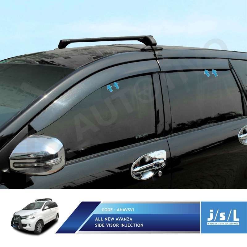 Jual JSL Side Visor Injection Talang Air for All New Avanza di Seller SJ 2 - Senen, Kota Jakarta ...