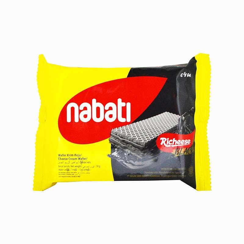 Jual Nabati Mini Wafer Rasa Black Cheese [50 Gr] Di Seller Goodsnack ...