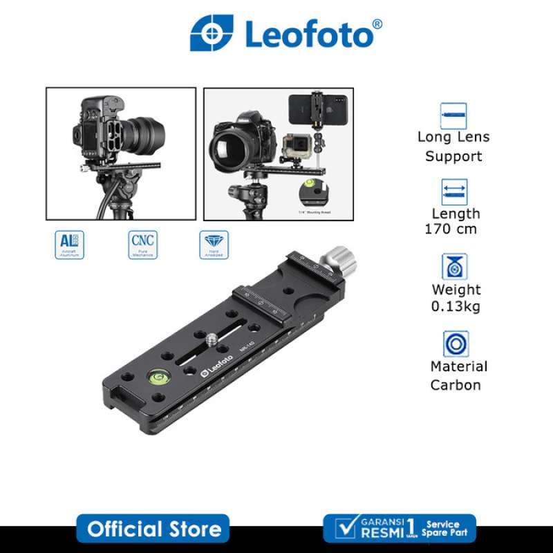 Jual Leofoto NR-140 Long Plate Nodal Slide with Clamp Tripod di Seller Leofoto Official Store ...