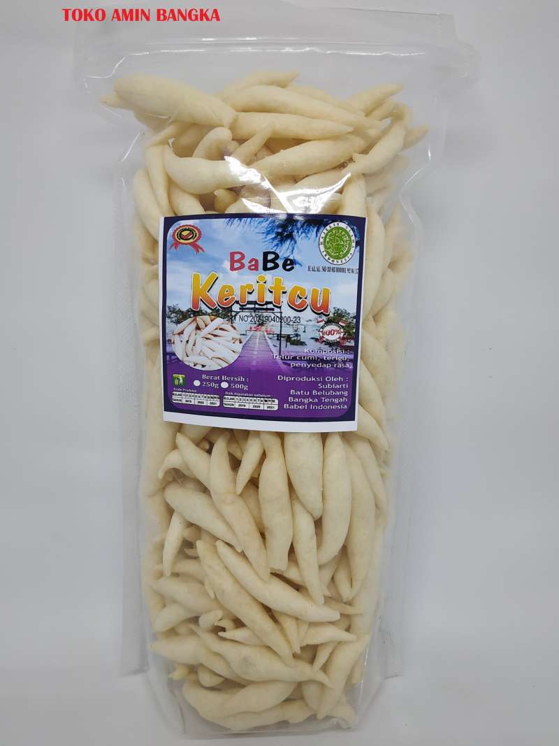 Jual Cap Babe Kerupuk Telor Cumi Khas Bangka [250 g] di Seller Toko ...