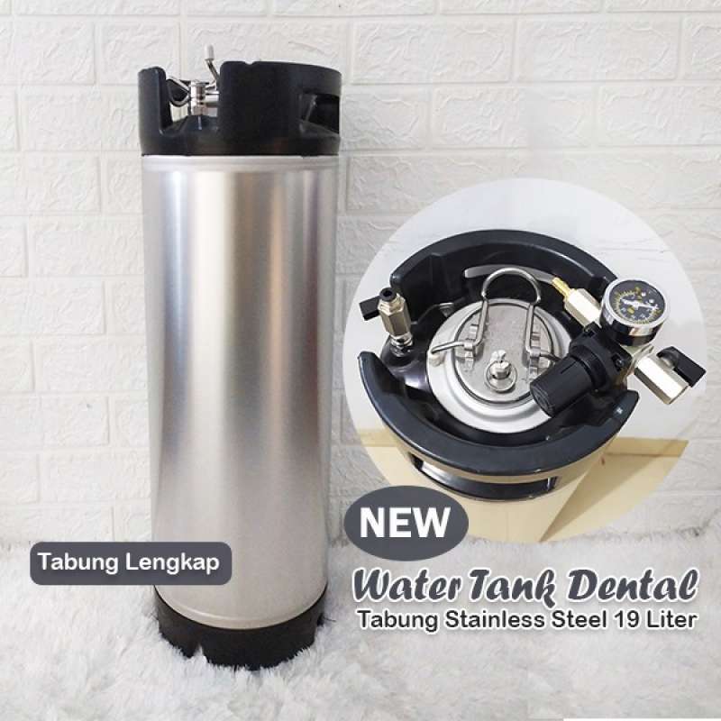 Jual Water Tank Dental Unit Stainless Tabung Coca Cola 19 Liter di ...