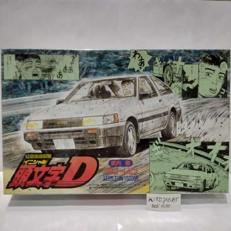 Promo Fujimi Mokei Corolla Ae85 Levin 1500 Sr Initial D Itsuki Akina ...