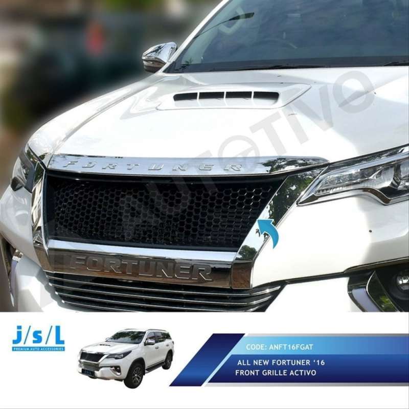 Jual JSL Activo Front Grill Mobil for All New Fortuner di Seller ...