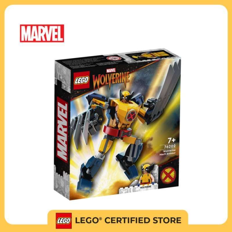 Promo LEGO 76202 SUPER HEROES Wolverine Mech Armor Diskon 28% di Seller ...