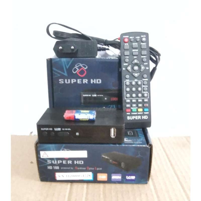 Jual READY STB Digital Super HD - Set Top Box TV Digital - Biru di ...