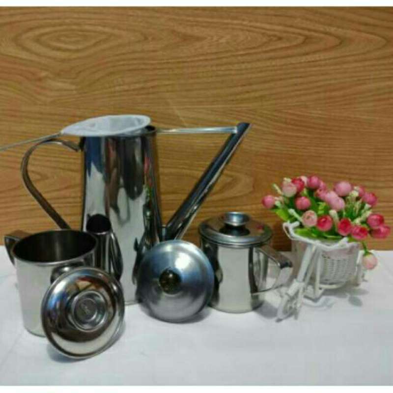 Promo Set Teko Thai Tea / Teko Teh Tarik Dum Dum Diskon 22% di Seller ...