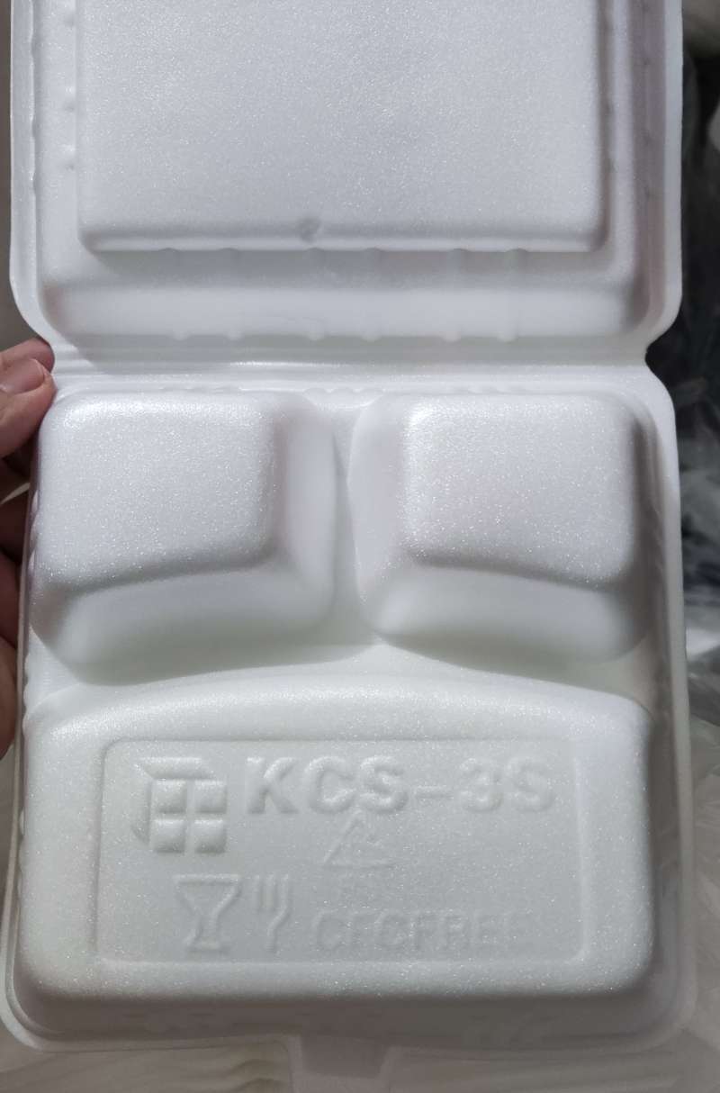 Promo PROMO Box Styrofoam Nasi Sekat 200 pcs Merk KCS Diskon 13% di ...